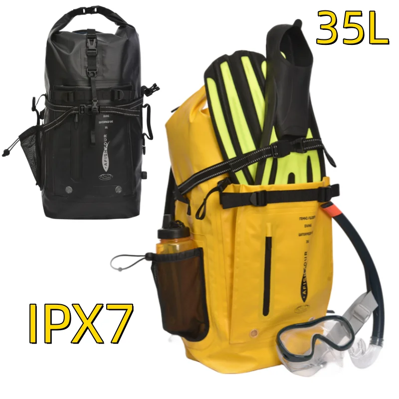 Free-Diving-Fins-Backpack-Outdoor-PVC-IPX7-Waterproof-Bag-Outdoor ...