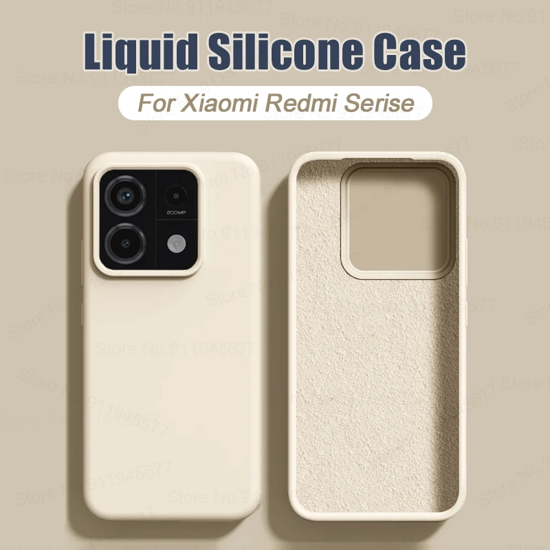 Liquid-Silicone-Case-For-Xiaomi-Mi-14-Ultra-13T-13-Lite-12T-12S-11T ...