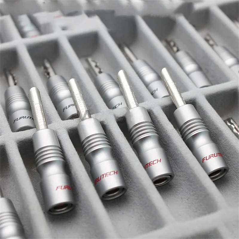 FURUTECH New original GS-200b Rhodium Plated High-end solderless Banana ...
