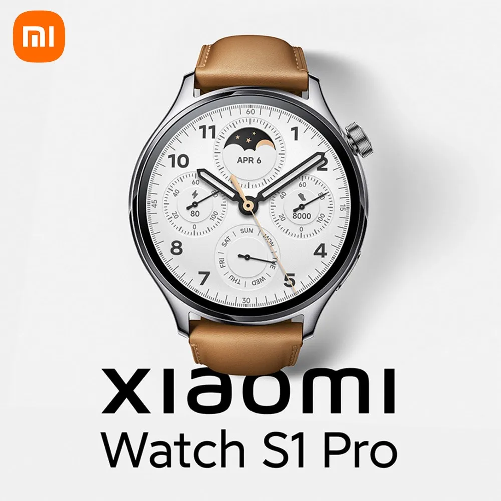 Xiaomi Smart Watch S1 Pro Men Women 1.47" AMOLED Display 5ATM Water ...