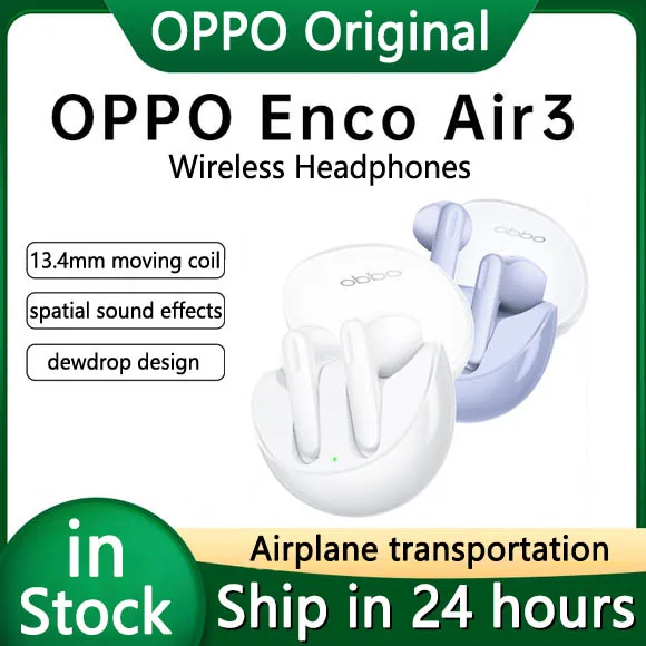 OPPO-Enco-Air-3-TWS-Fone-De-Ouvido-Bluetooth-Cancelamento-De-Ru-do ...
