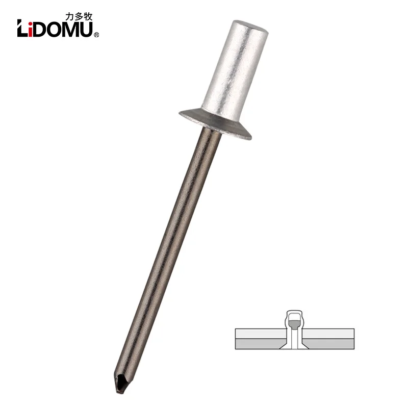 30-50pcs-Countersunk-Water-proof-Rivet-Aluminium-Sealed-Rivet-Closed ...