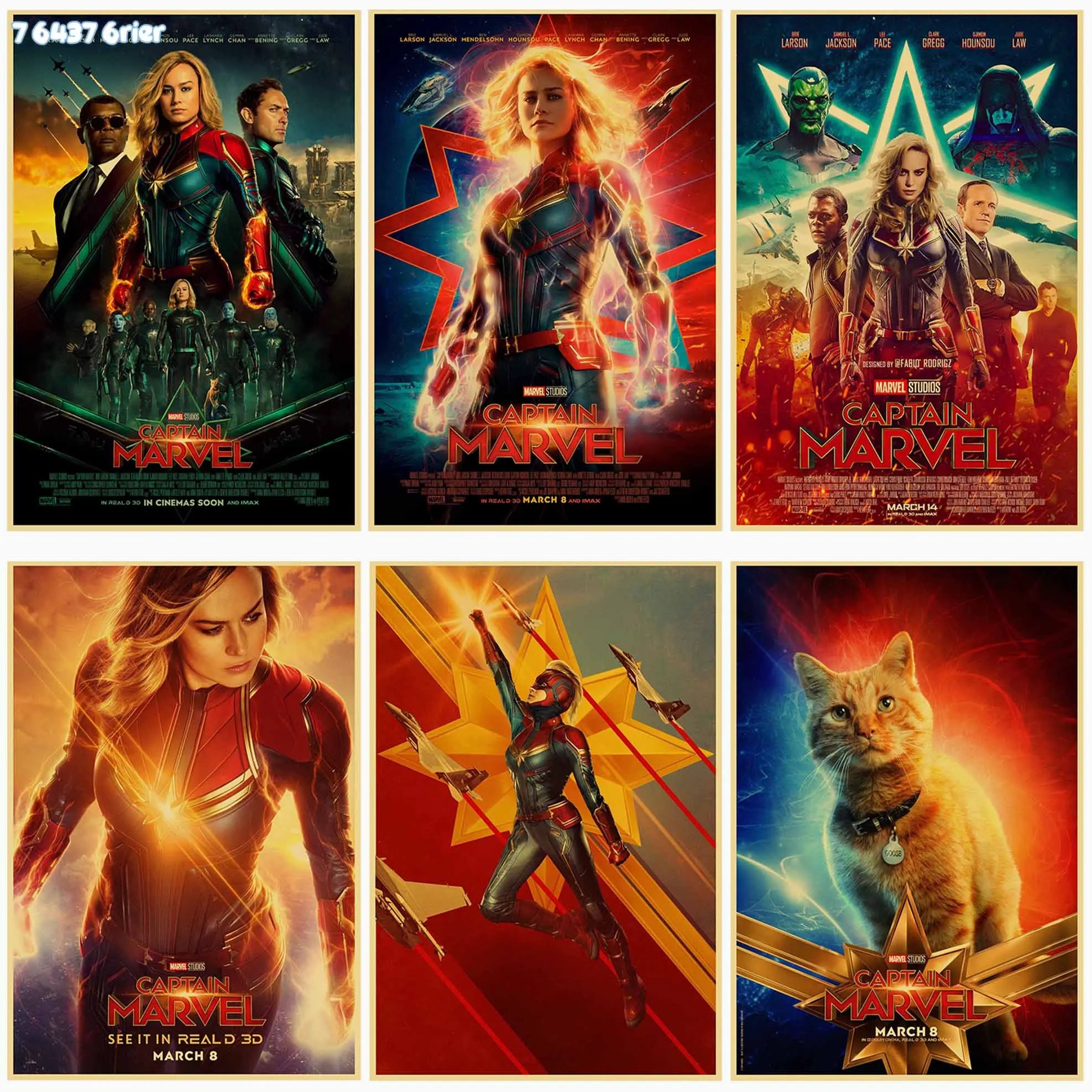 Art Deco Posters Super Hero