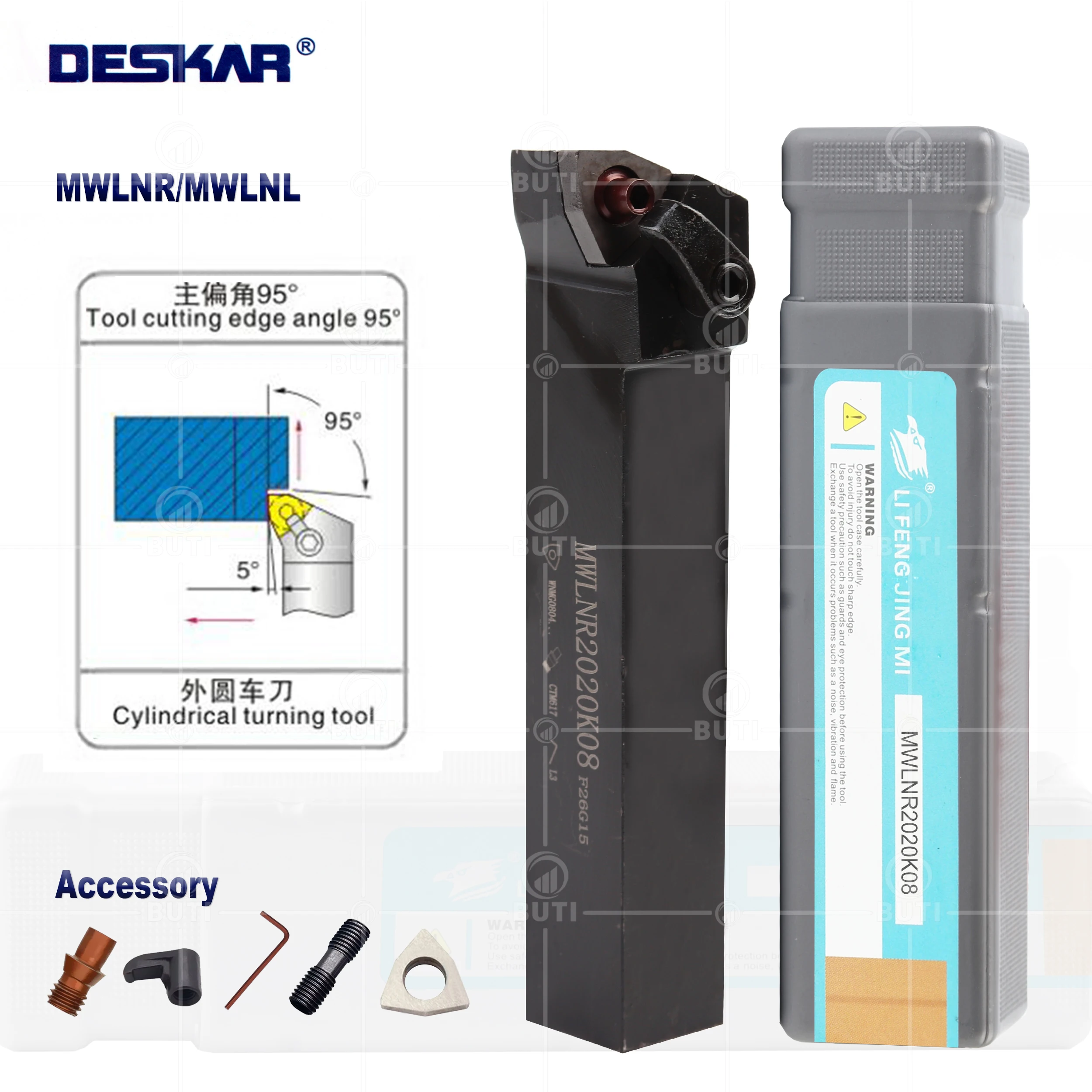 DESKAR-100-Original-MWLNR-L1616H06-MWLNR-L2020K06-MWLNR-L2525M06-External-Turning-Tools-Arbor ...