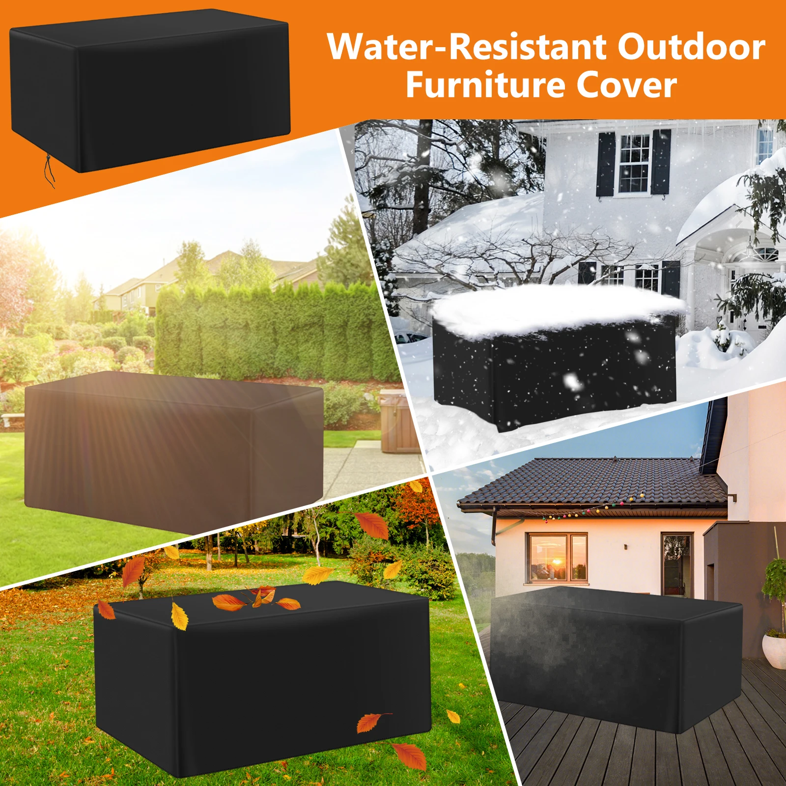 1-piece-Waterproof-Dustproof-Sunproof-Outdoor-Patio-Park-Bench-Cover ...