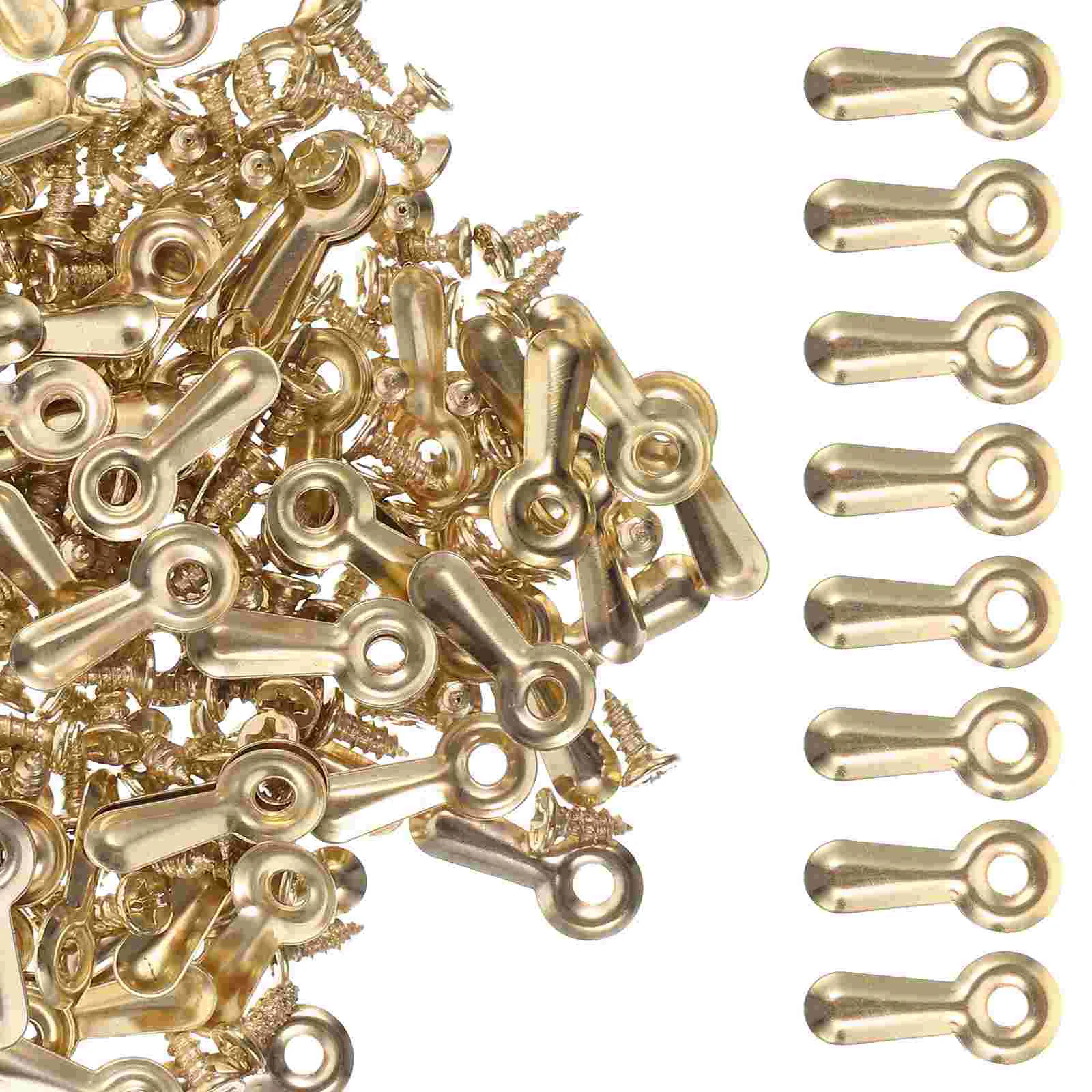 160Pcs-Frame-Picture-Turn-Button-Fasteners-with-Screws-Photo-Framesss ...