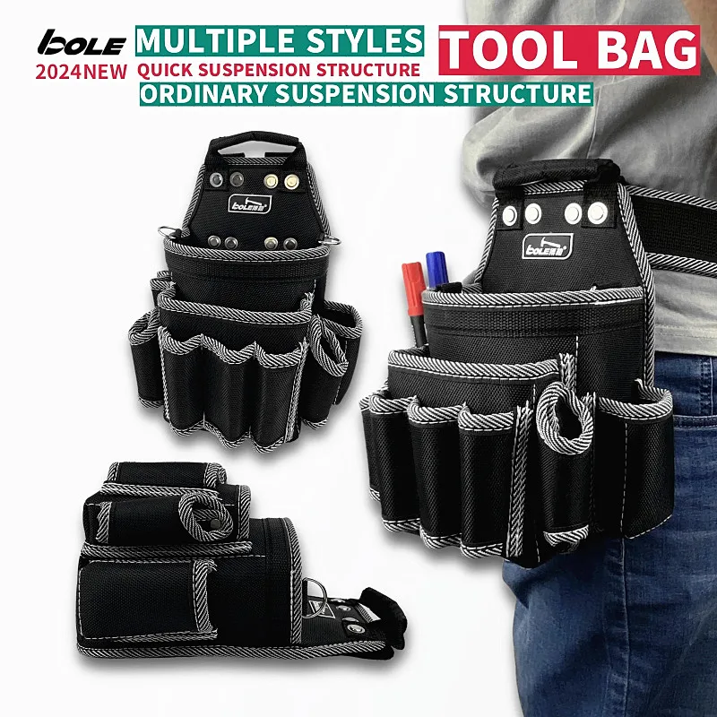 BOLE-Tool-Bag-Electrician-Special-Tools-Waist-Bag-Mountaineering-Tool ...