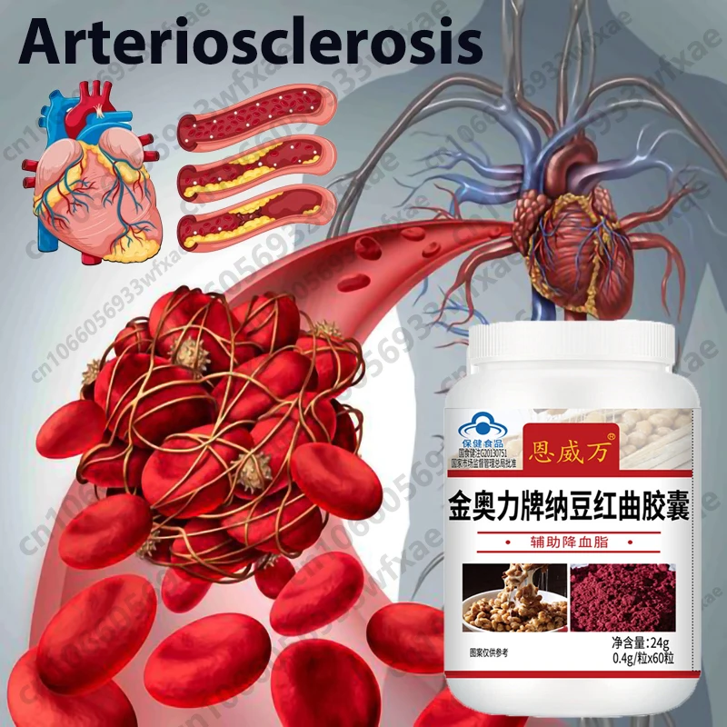 Nattokinase-Capsules-Bloedvat-Schoon-Oplossen-Bloedstolsels-Verlaging ...