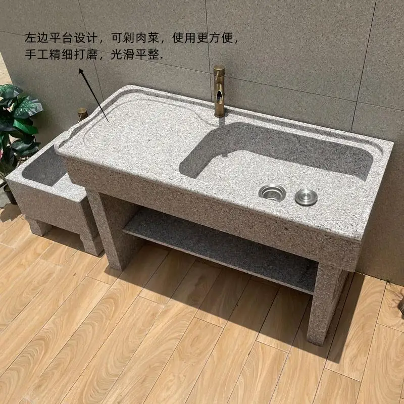 Outdoor-sink-courtyard-sink-basin-marble-villa-outdoor-wash-basin-stone ...