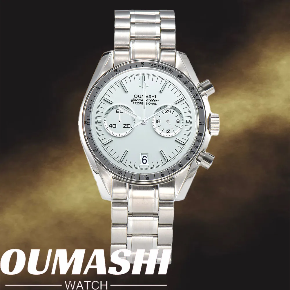 men Luxury Watches VK64 Movement Men's Watch Moonshot Design Fashion ...