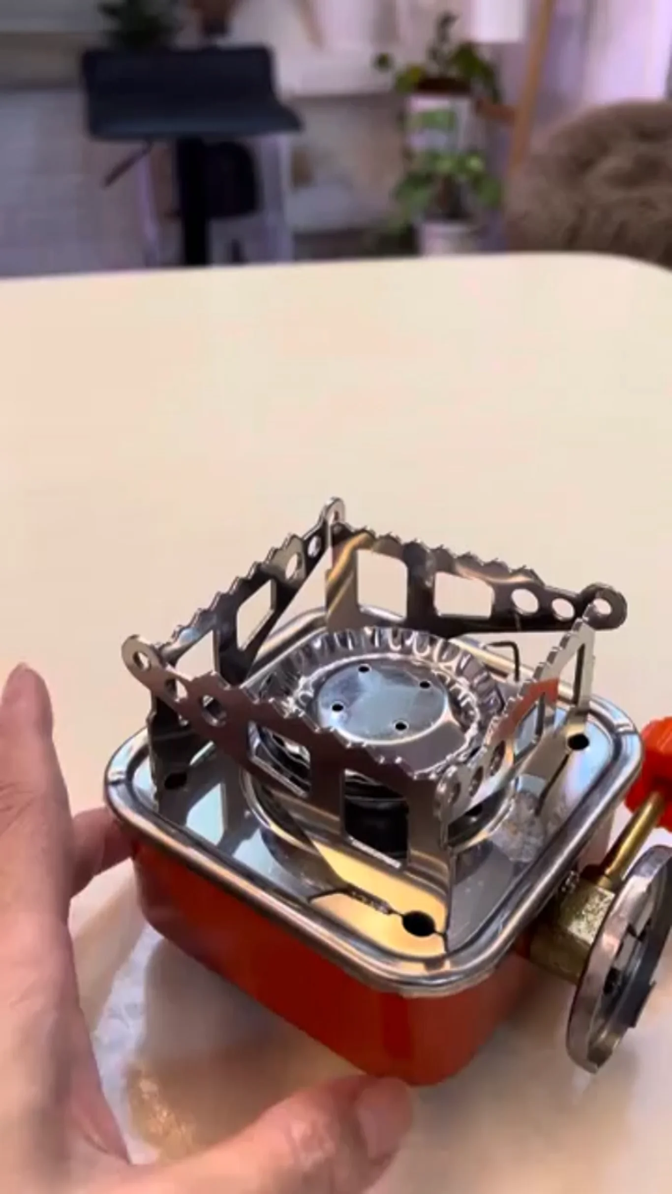 Portable Small Size Travelling Stove for Travel Camping, Outdoor with 1 ...
