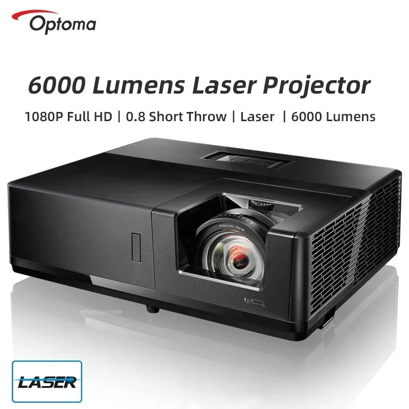 Optoma-Laser-Short-Throw-Projektor-3d-1080-Lumen-F-r-Heimkino-P-Full-HD ...