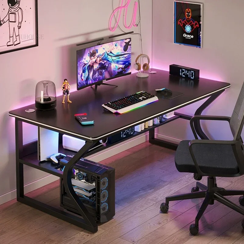 Italian-Desktop-Computer-Desks-Home-Bedroom-Workbench-Gaming-Tables ...