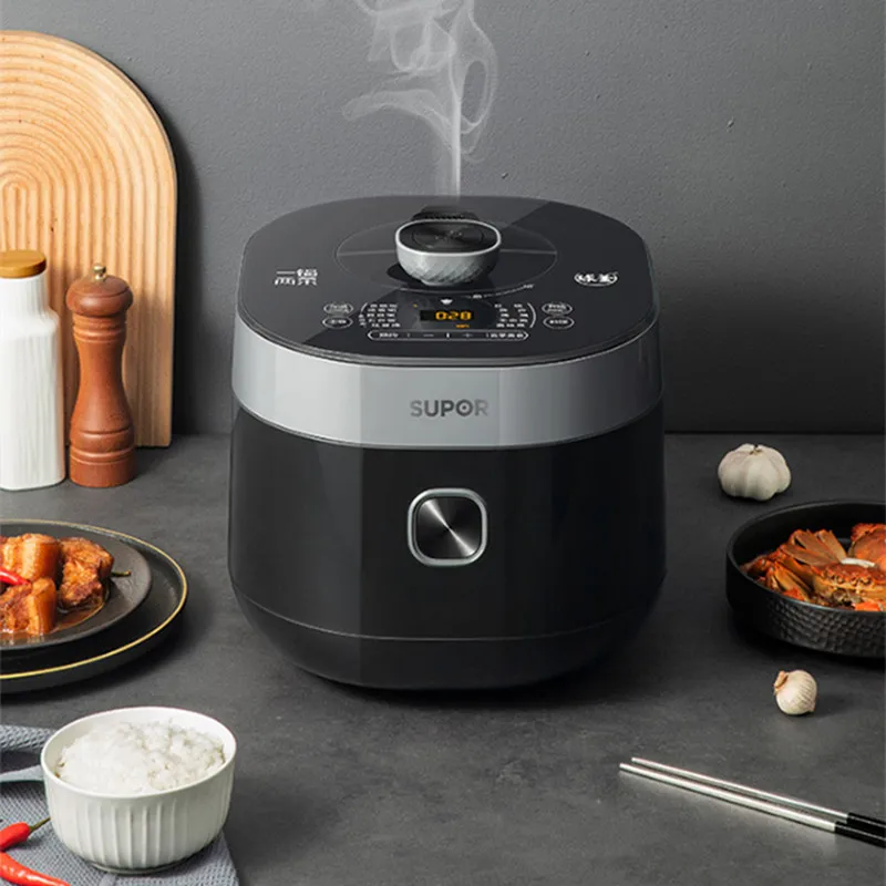 Supor-Electric-Pressure-Cooker-5L-Liters-Household-Double-tank-Smart ...