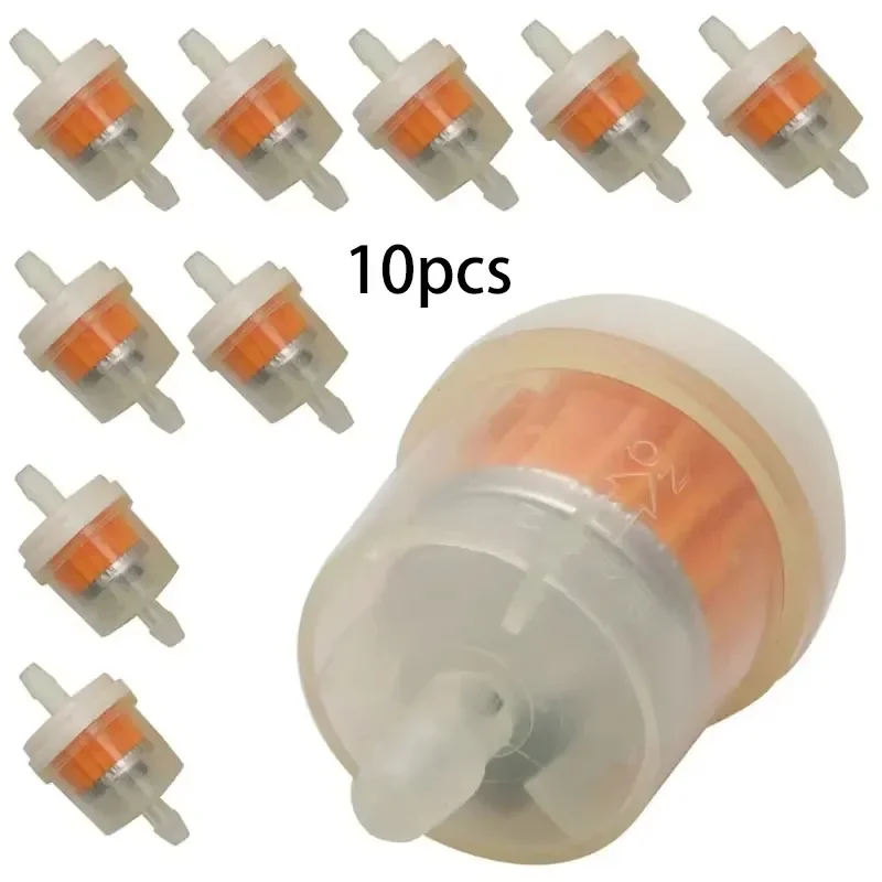 10PCS Universal Motorcycle Fuel Filter Motorcycle Engine Inline Carb ...