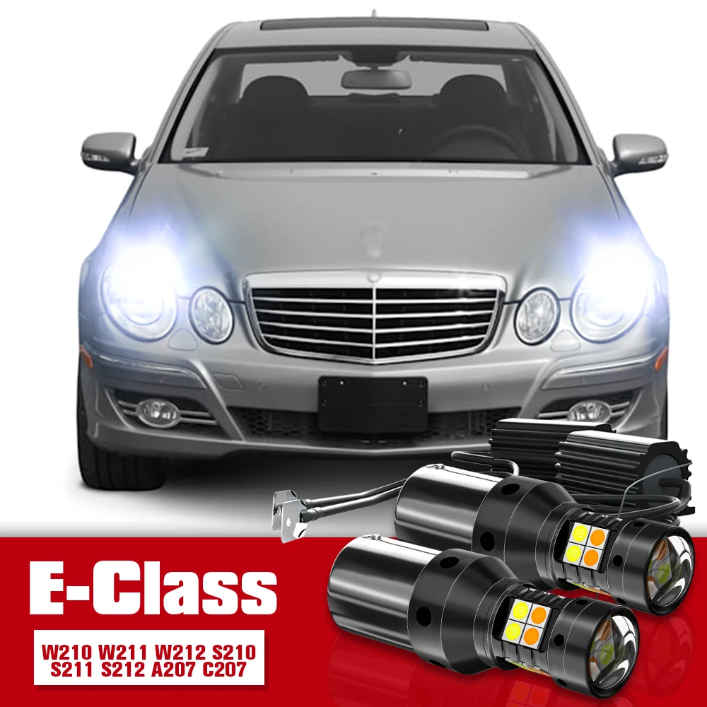 2x-Dual-Mode-Turn-Signal-Daytime-Running-Light-Accessories-LED-DRL-For ...