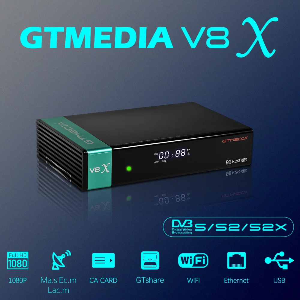 GTMEDIA-V8X-Mars-H-256-Satellite-Receiver-DVB-S-S2-S2X-Built-in-2-4G ...