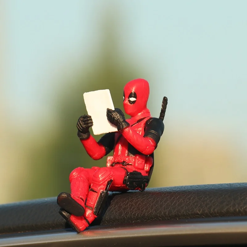 10 Styles Optional Car Interior X-man Deadpool Auto Dashboard Rearview ...