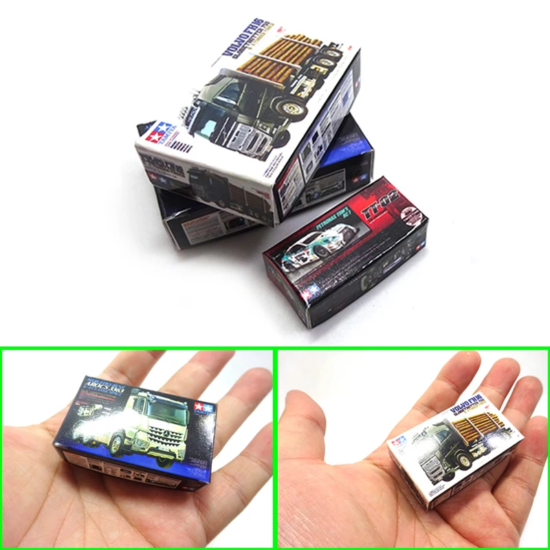 Model-Scene-Pieces-Micropack-Decorate-for-1-14-Tamiya-RC-Truck-Trailer ...