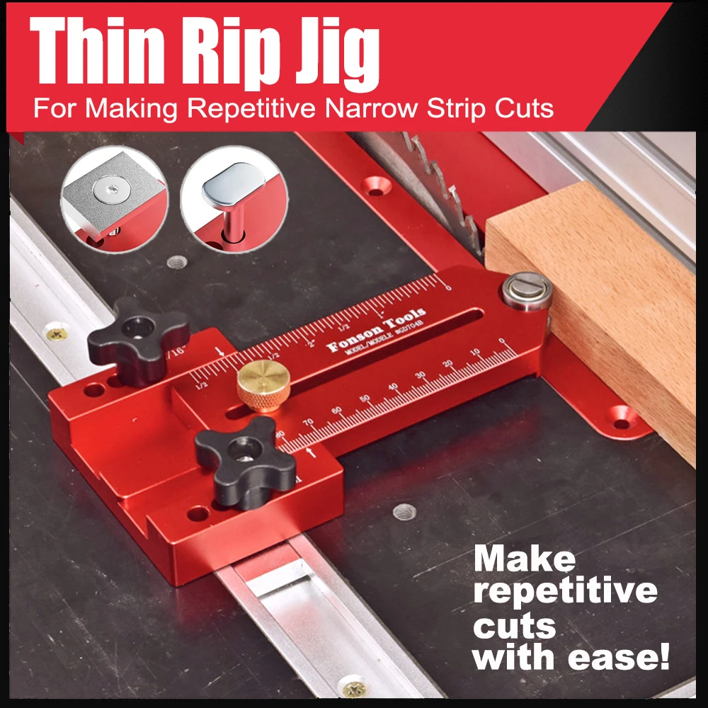 Extended-Thin-Rip-Jig-Table-Saw-Jig-Guide-for-Repeat-Narrow-Strip-Cuts ...