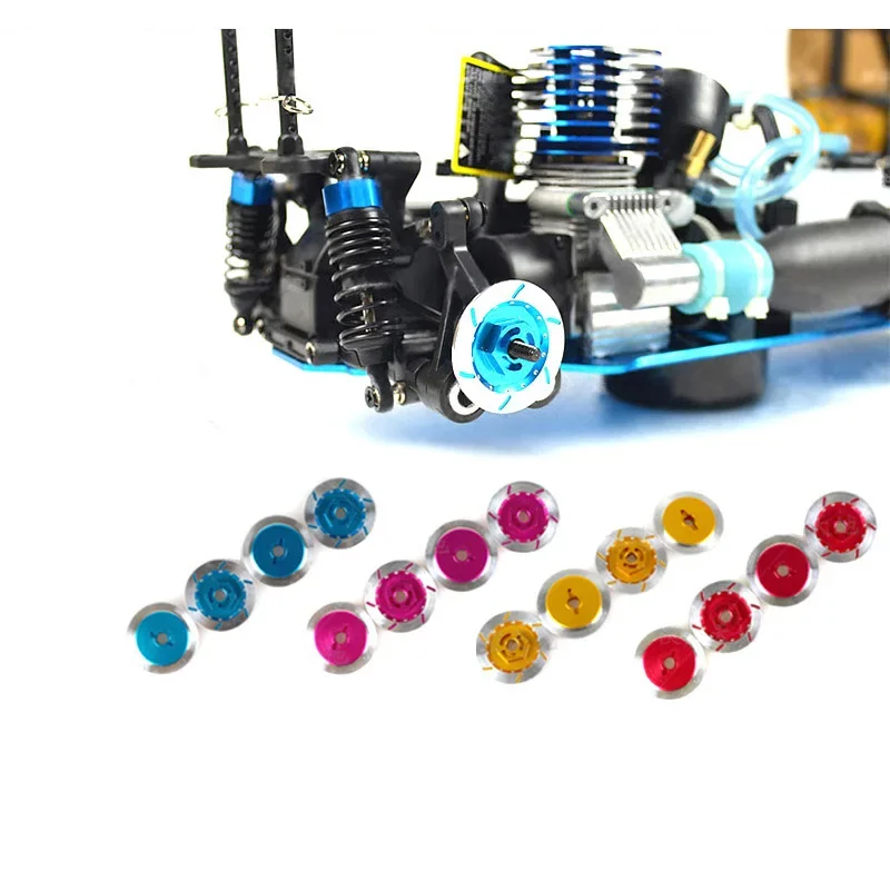 4PCS-Aluminum-Alloy-Brake-Disc-Wheel-Rim-Box-Metal-Hex-Adapter-12MM-For ...