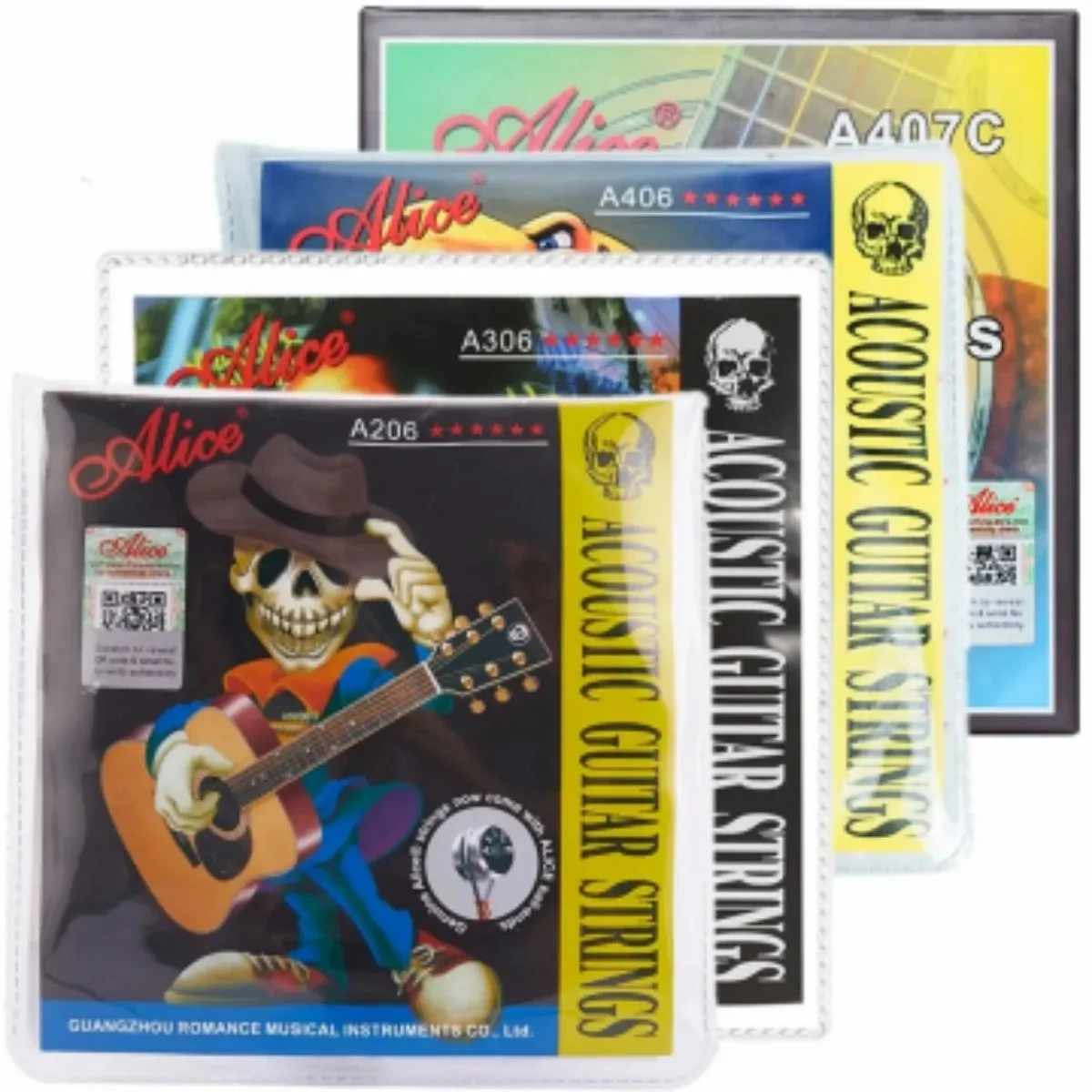 Alice-cuerdas-de-guitarra-ac-stica-piezas-de-instrumento-Musical ...