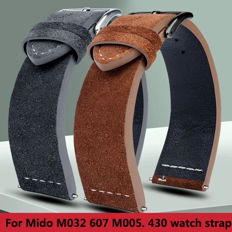 Watchband For Mido Helmsman M032 607 M005. 430 High Quality Frosted ...