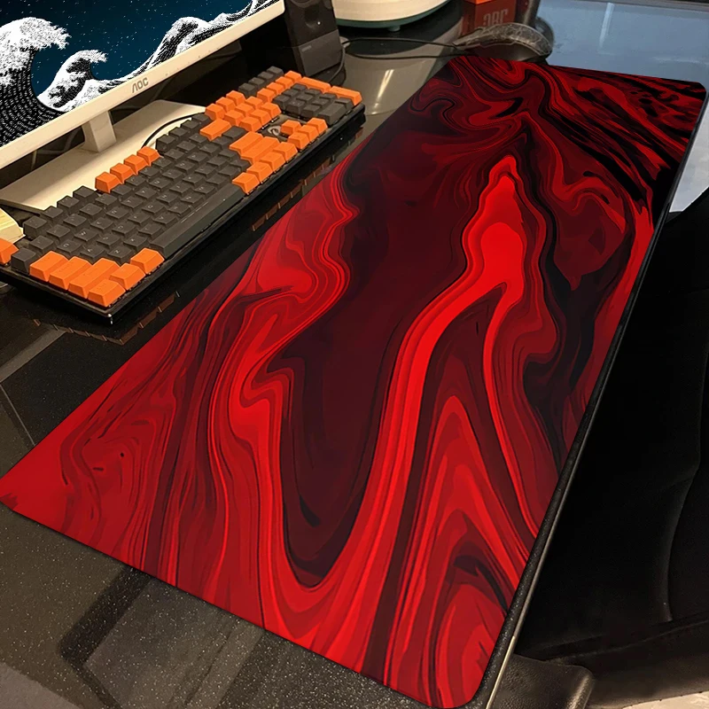 Red-Strata-Liquid-Mouse-Pad-Design-Desk-Mat-Computer-Deskmat-Original ...