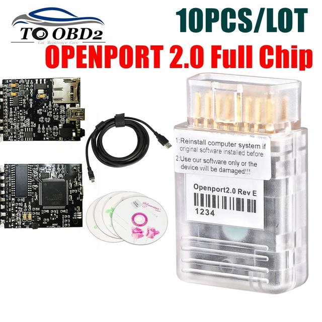 Openport ECUFLASH Diagnostic Cable J2534 Tactrix Works For , 41% OFF