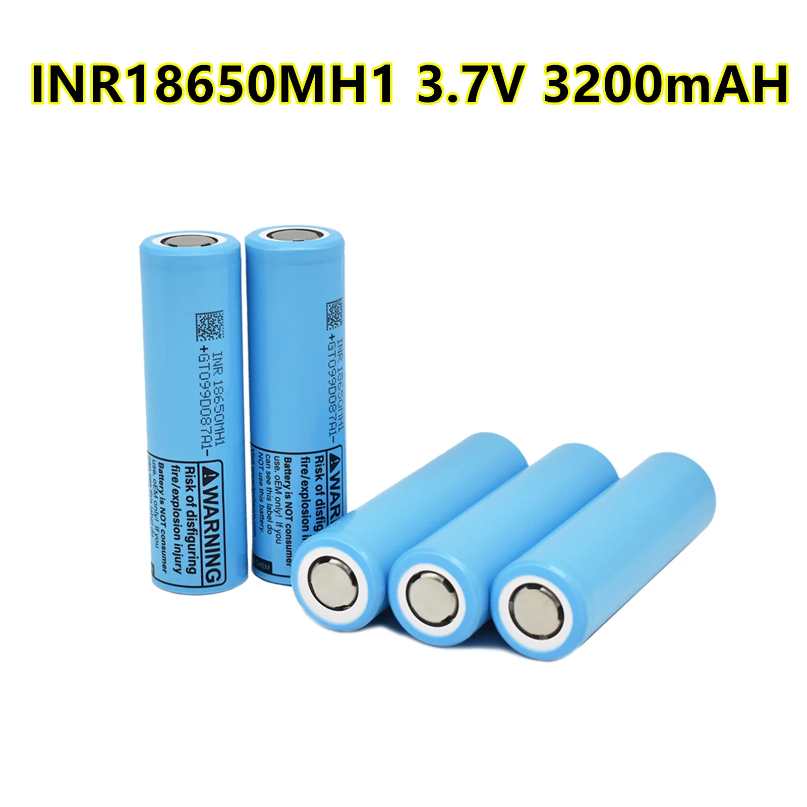 1-20PCS 3.7V 18650 MH1 3200mah Lithium Rechargeable Battery For Drone ...