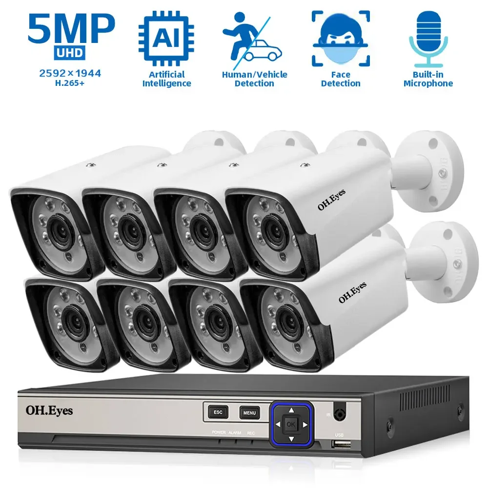 4K-8CH-POE-NVR-Security-Camera-System-5MP-Outdoor-Waterproof-CCTV-8 ...