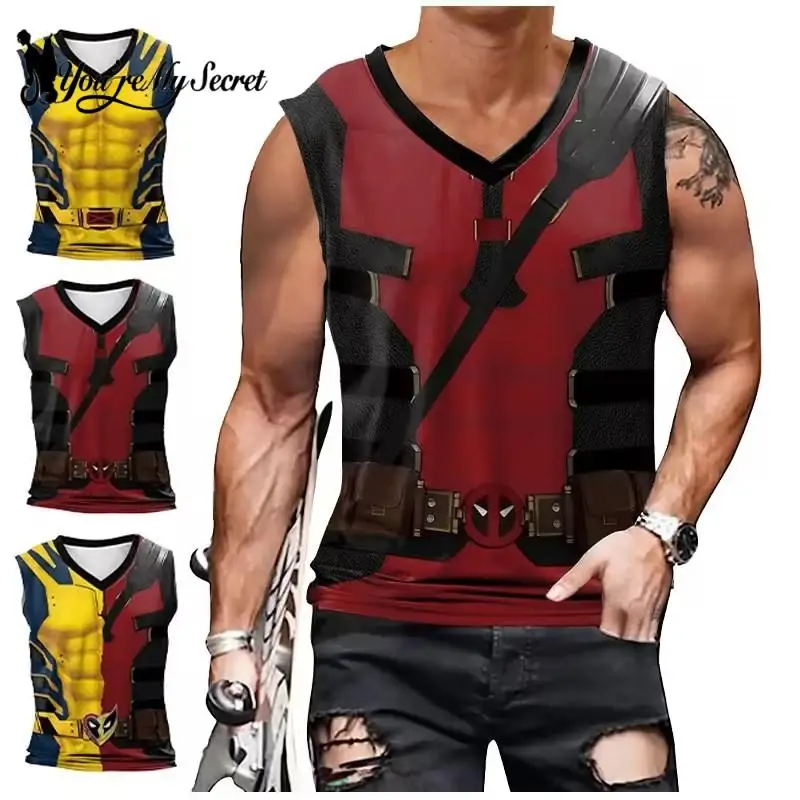 You-re-My-Secret-Deadpool-Cosplay-Wolverine-Cosplay-Superhero-Printed ...