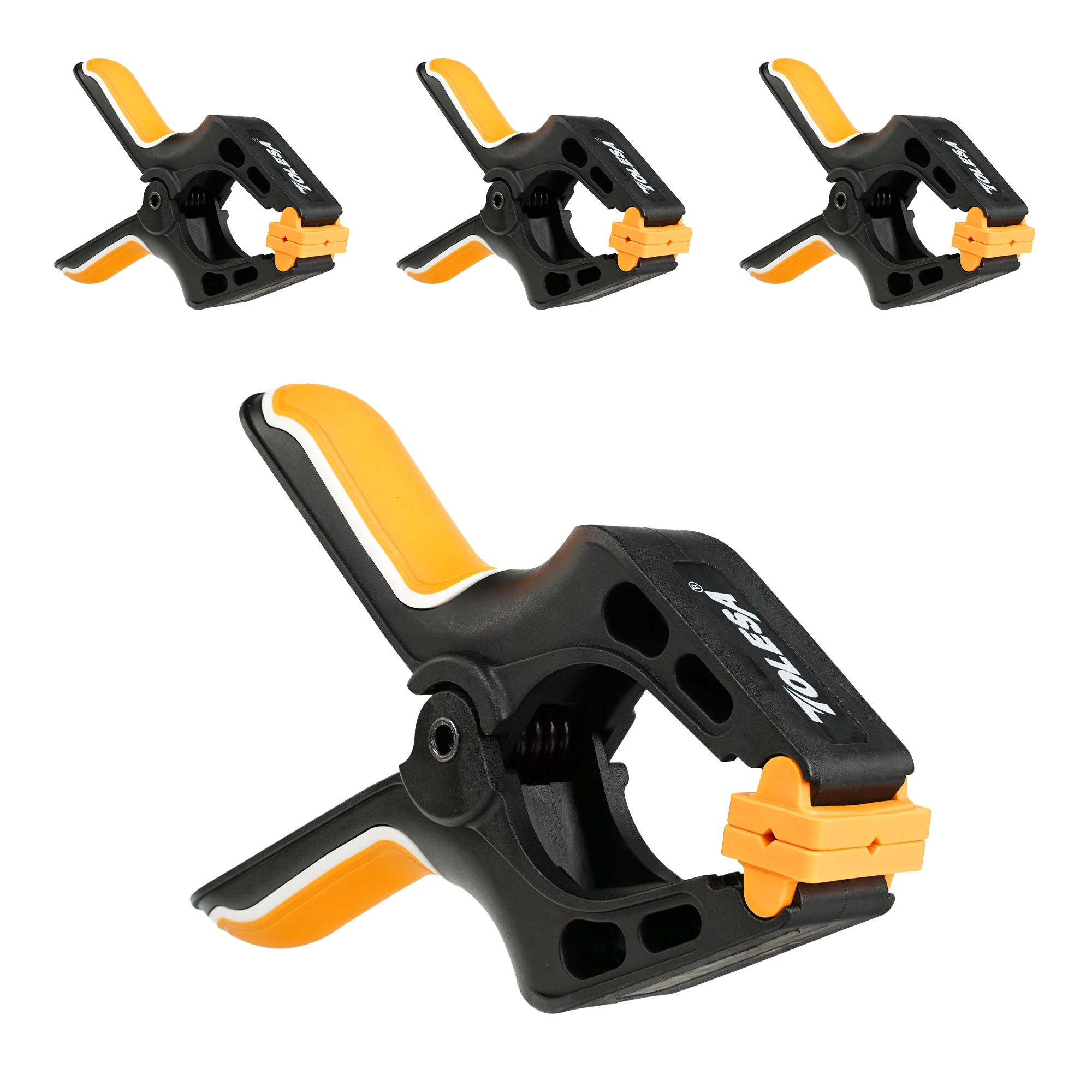 TOLESA-4Pcs-4-Inch-Heavy-Duty-Spring-Clamps-Large-Wood-Clamps-Powerful ...