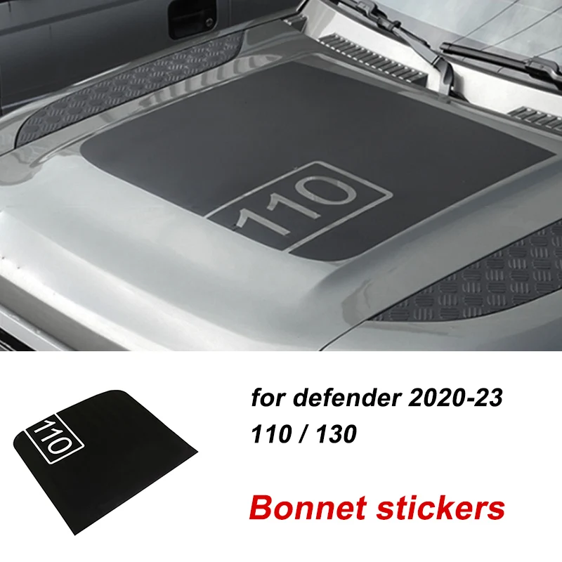 Exterior-Parts-Bonnet-sticker-for-Land-Rover-Defender-110-Accessories ...