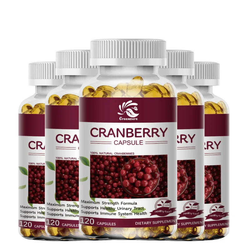 60-120pcs-Cranberry-Extract-Supports-Urinary-System-Health-Bladder ...