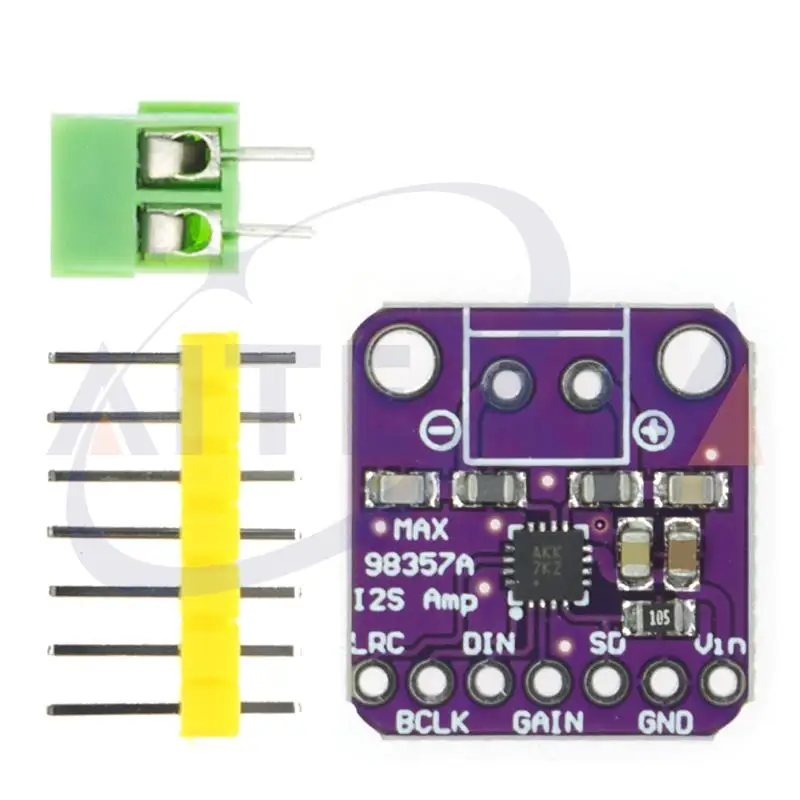 Max98357 I2S 3W Class D Amplifier Breakout Interface Dac Decoder Module ...