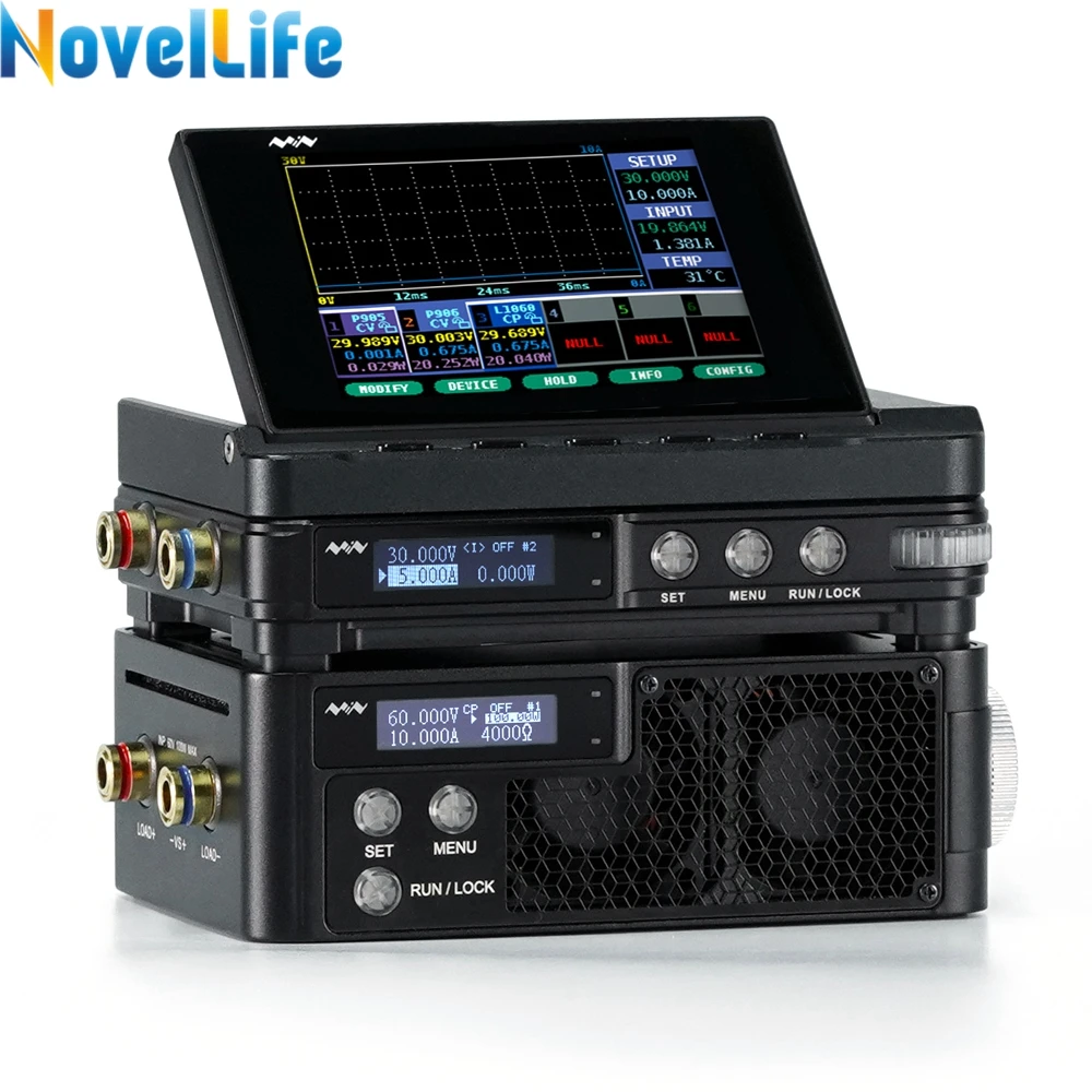 MDP-XP P906 L1060 30V 10A Ajustável Digital DC Power Supply Mini Laboratório Programável Linear ...