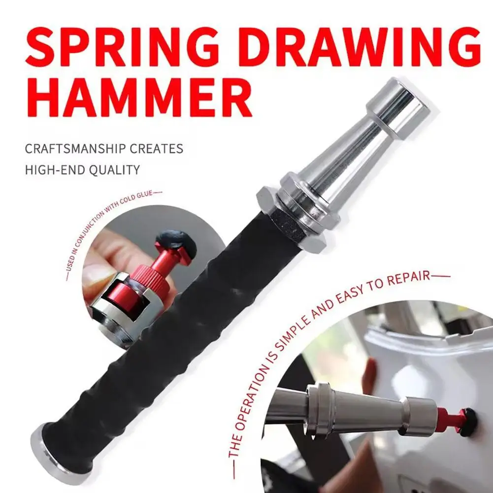 26-42CM Telescopic Small Pull Hammer Car Dent Repair Sliding Hammer ...