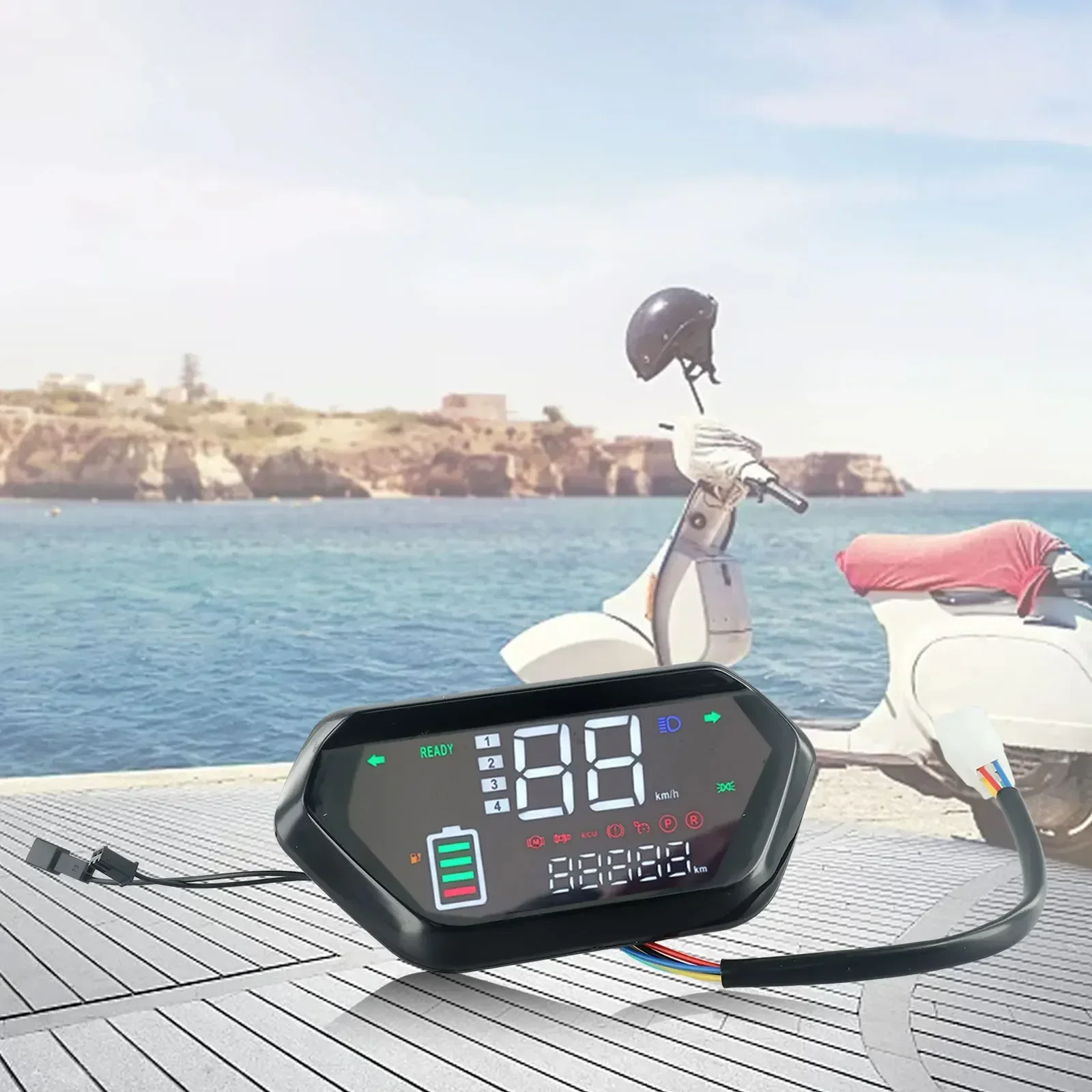 Enhanced-Motor-Controller-Display-For-EBike-Electric-Scooter-Motor-48V ...