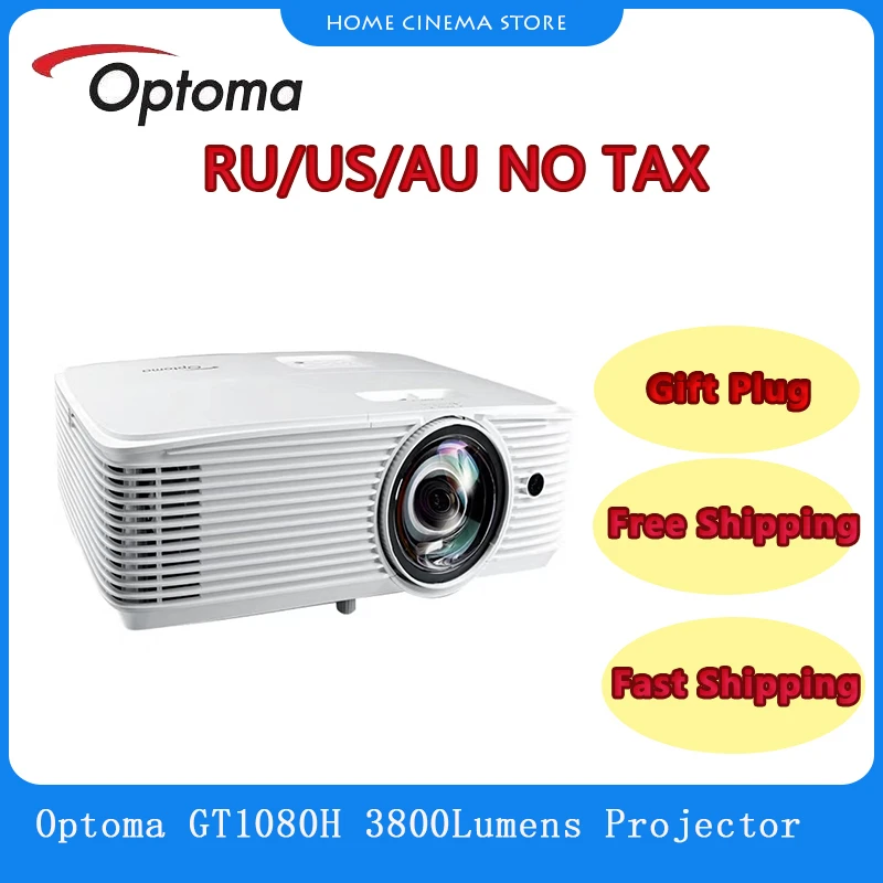 Optoma GH1080H Lance Longo 3800 Lumens 1080P FHD Projetor Home Ciname ...