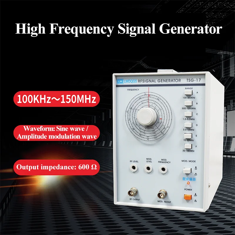Longwei TSG-17 High Frequency Signal Generator 100KHZ-150MHZ Signal ...