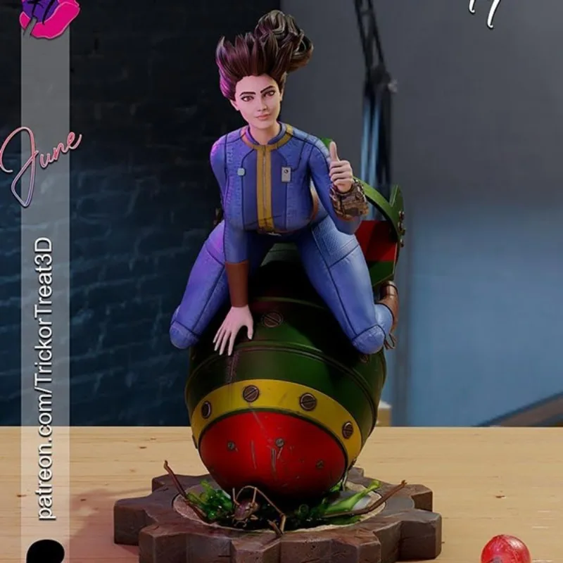 1/24 Scale Resin Figure Assembled Model Kit Radiation Luxi Fantasy ...