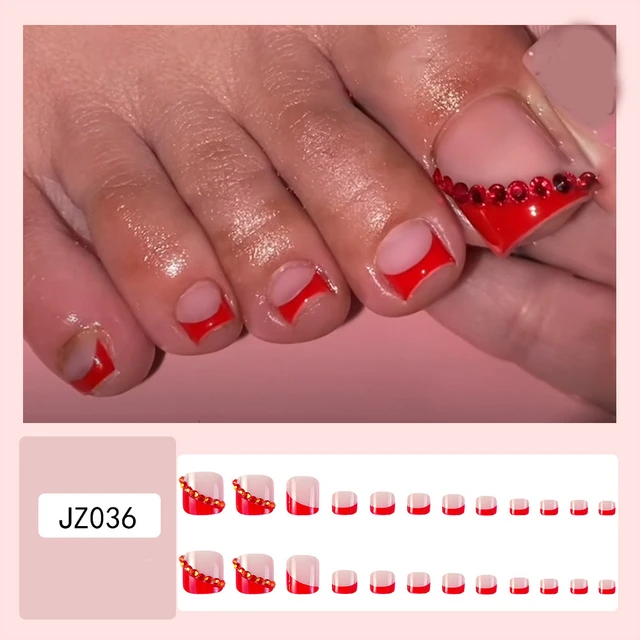 Red Toe Nail Designs