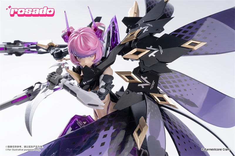 Pre-Sale-Earnestcore-Craft-Robot-Build-Rosado-ECRS-02-Starflower-Black-Iris-1-10-Action.jpg