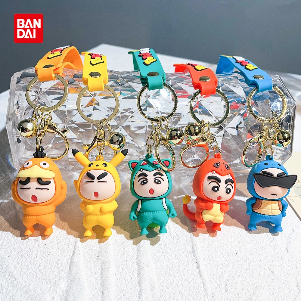 Bandai anime crayon shin chan pokemon chaveiros nohara shinnosuke ...