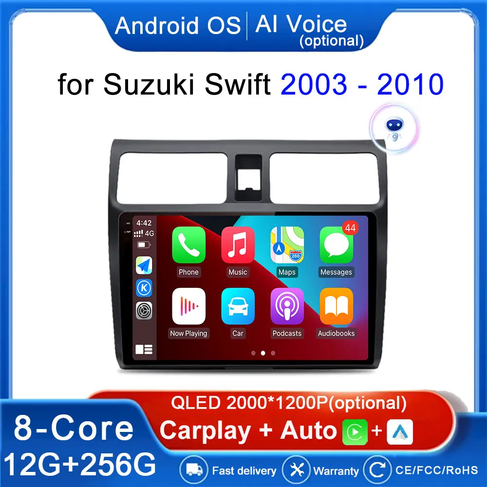 10-1-Android-OS-Auto-Radio-for-Suzuki-Swift-2003-2005-2006-2007-2010 ...