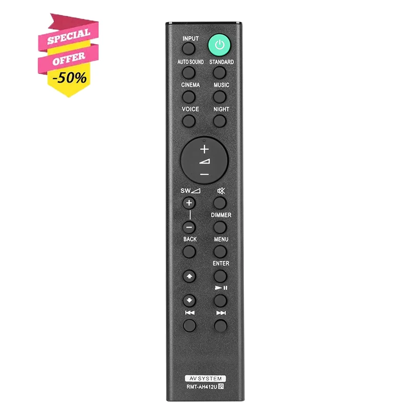 RMT-AH412U-Remote-Control-For-Sony-AV-System-HT-S20R-HT-S40R-HT-S500RF ...