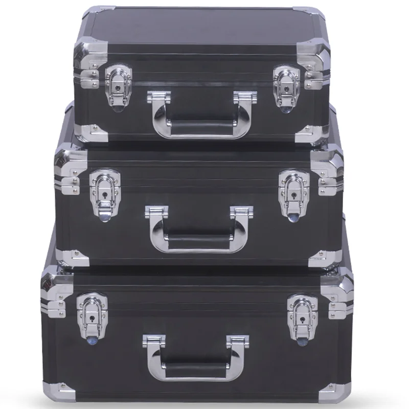 36 45CM Portable Aluminum Tool Box Safety Equipment Toolbox Instrument ...