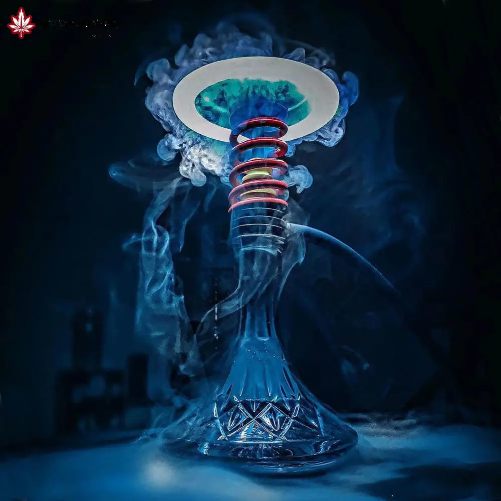 MOONSHADE-Party-LED-Hookah-Light-16CM-6-3INCHES-Ring-Magnet-Viscose ...