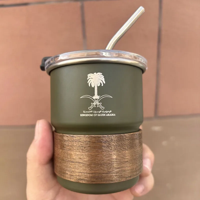 The-National-Emblem-of-Saudi-Arabia-Logo-New-304-Stainless-Steel-Cup ...